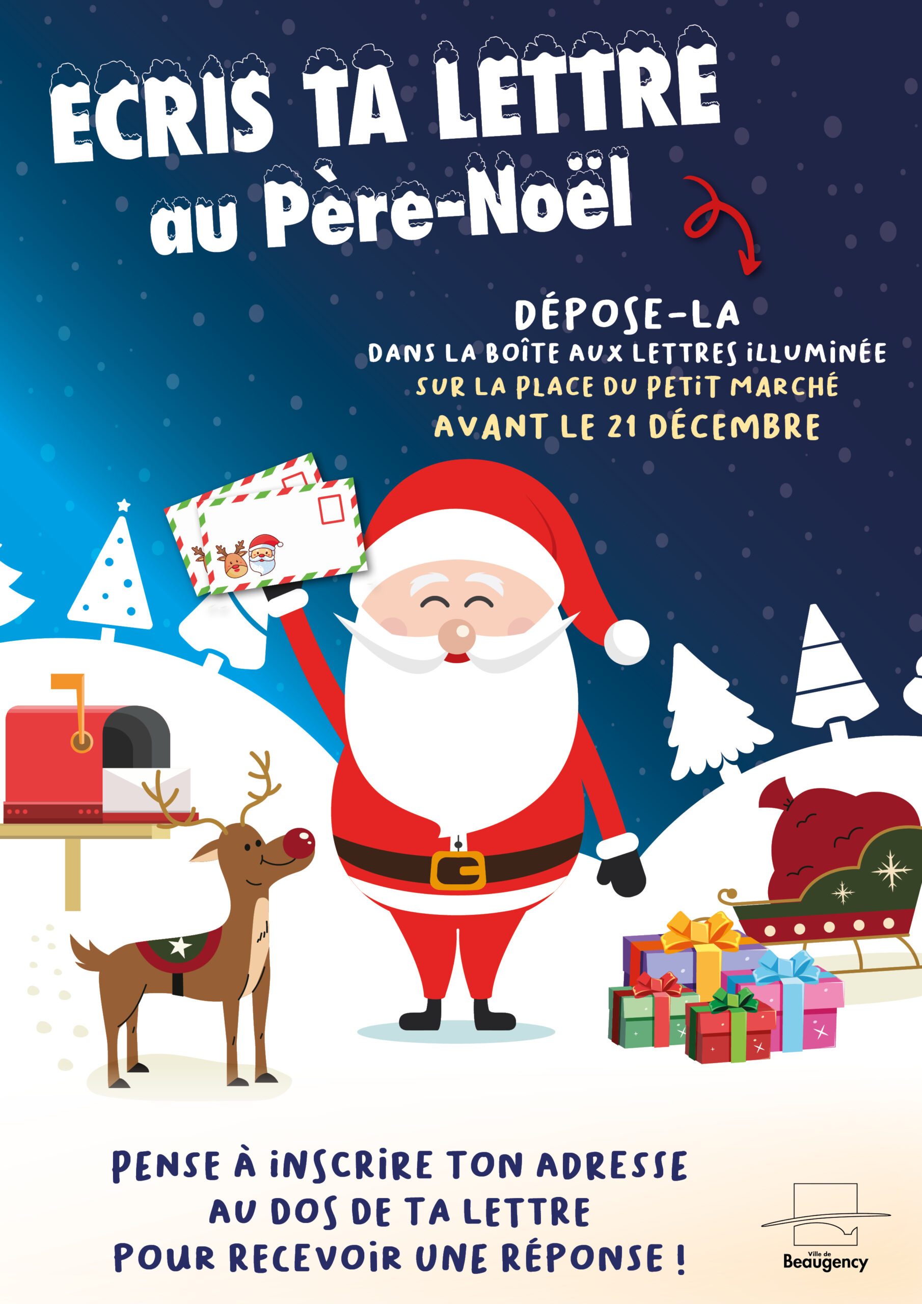 Ecris ta lettre au Père-Noël jusqu'au 21 décembre... et reçois une ...